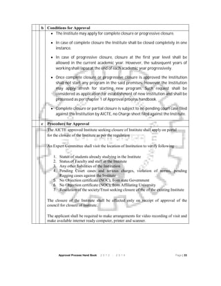 Approval process handbook_091012 | PDF