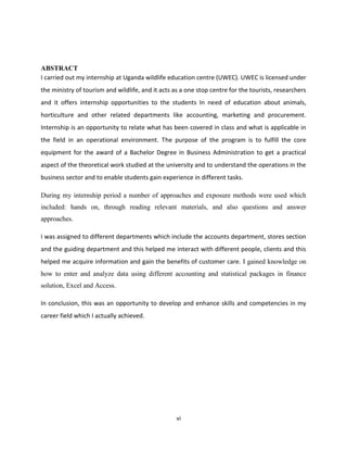 internship report | DOCX