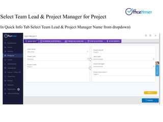 Approval Type Setup for Project in OfficeTimer - OfficeTimer Fully Free Time Tracking, HR and ...
