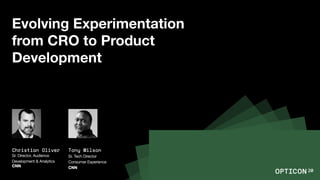 Evolving Experimentation from CRO to Product Development | PPT