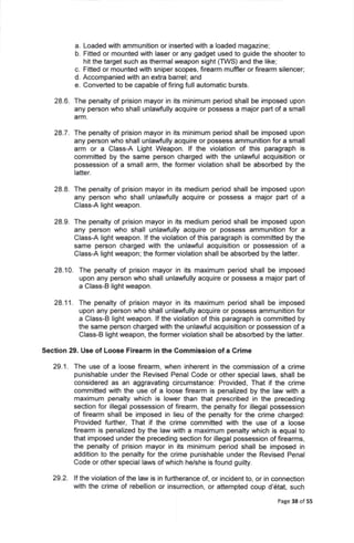 RA 10591 IRR 2018 | PDF