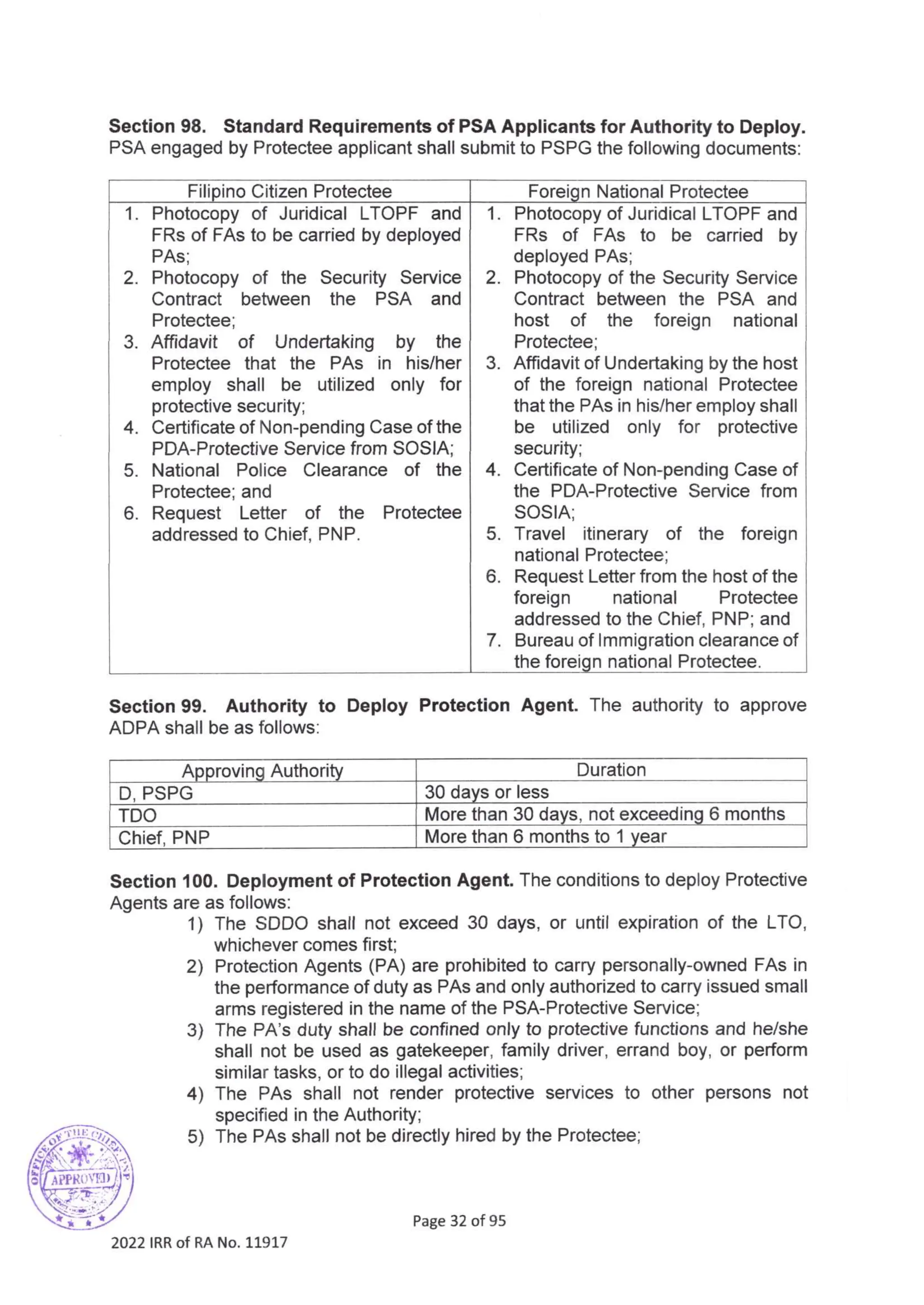 Approved IRR RA 11917.pdf | Healthy Living