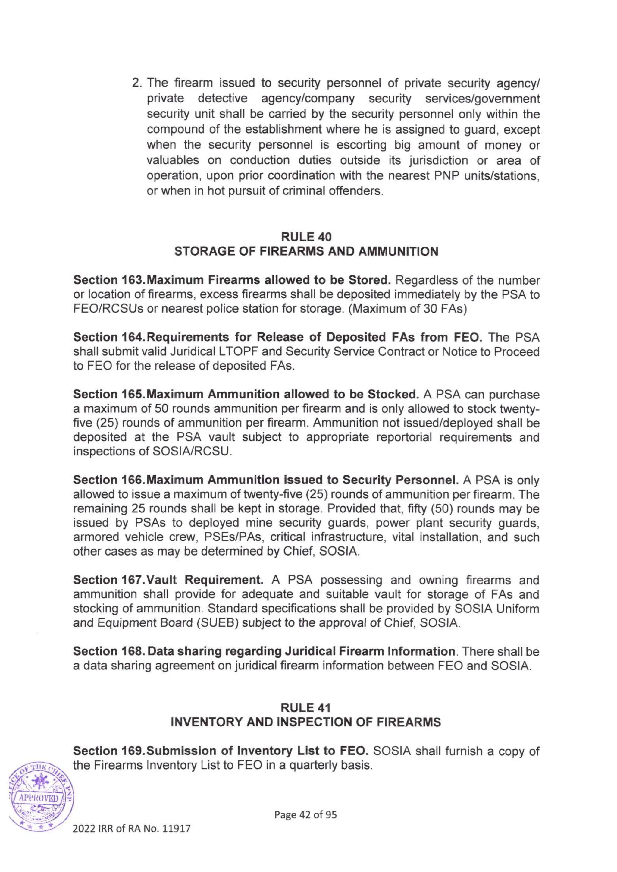 Approved IRR RA 11917.pdf | Healthy Living