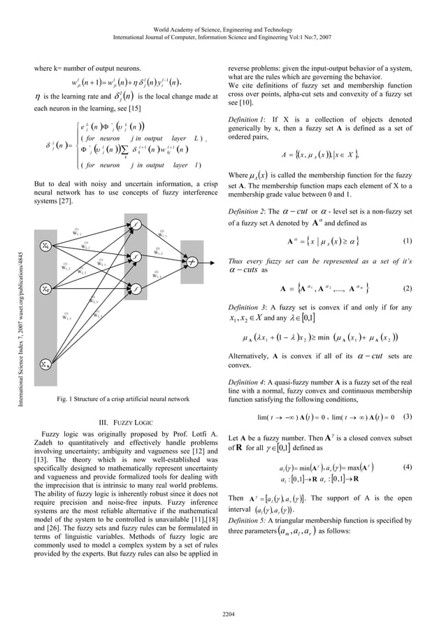 Approximate bounded-knowledge-extractionusing-type-i-fuzzy-logic | PDF | Artificial Intelligence ...