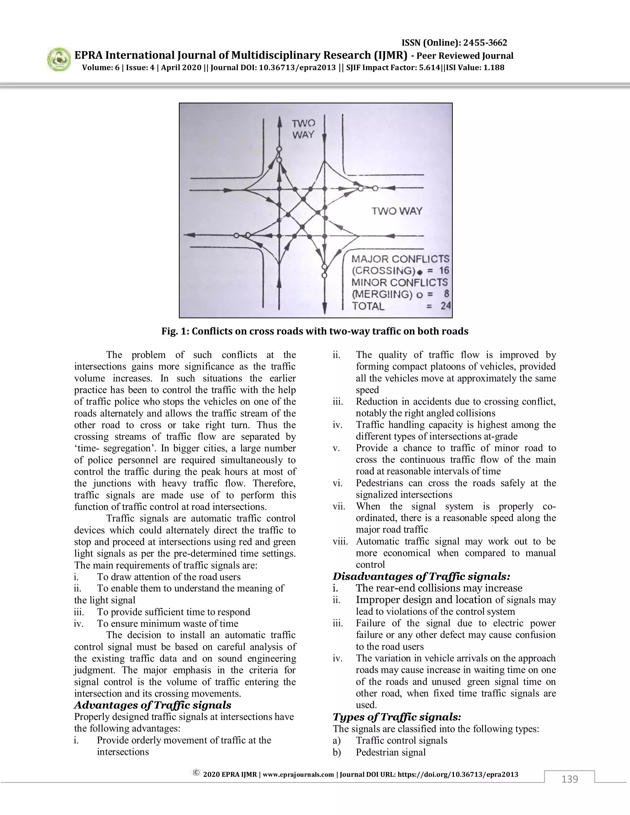 Approximate methods for traffic signal design | PDF