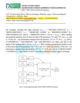 Approximate sum of-products designs based on distributed arithmetic | PDF
