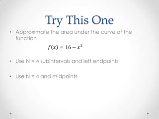 Approximating area | PPTX