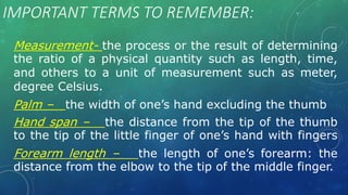 Approximating the measures of quantities particularly length ...