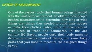 Approximating the measures of quantities particularly length ...