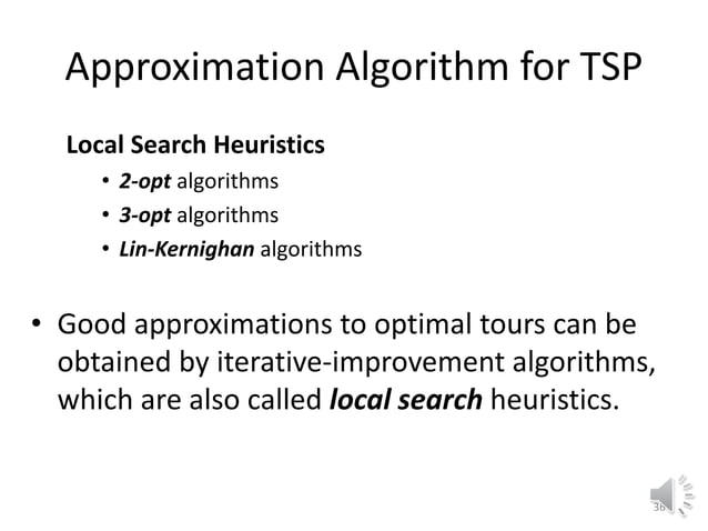Approximation Algorithms Tsp Pptx Computer Software And