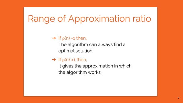 Approximation algorithms | PPT