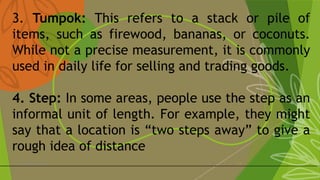 Approximation of Measurement in powerpoint presentation | PPT