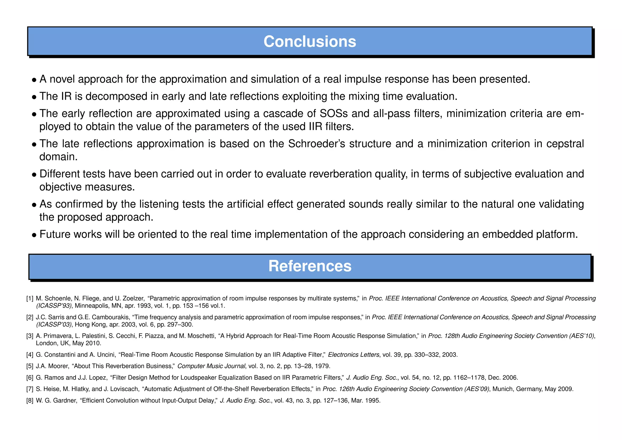 Approximation of Real Impulse Response Using IIR Structures | PPT