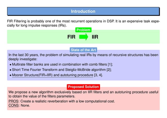 Approximation Of Real Impulse Response Using Iir Structures Ppt