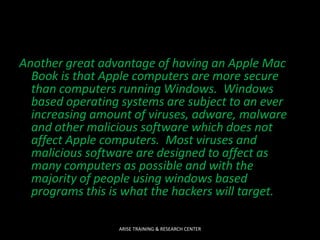 APPLE MAC BOOK = ADVANTAGE & DISADVANTAGE | PPSX