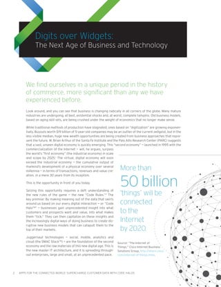 Apps for the Connected World: Supercharge Customer Data with Code Halos ...