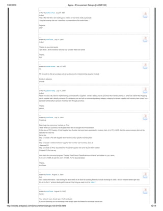Apps i procurement setups [not br100] | PDF