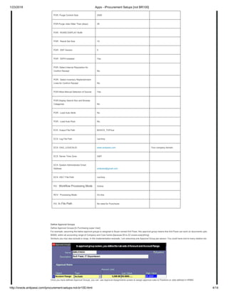 Apps i procurement setups [not br100] | PDF
