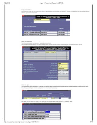 Apps i procurement setups [not br100] | PDF