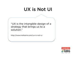 Apps and the UX | PPT