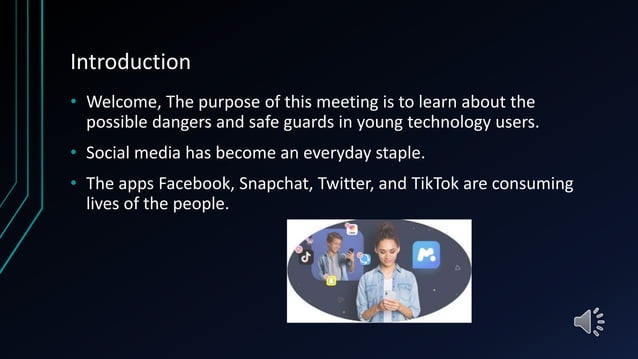 Apps and Young Users.pptx | Social Networking | Internet