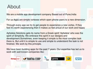 Apps at Apheleia | PDF