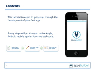 Apps Builder Tutorial | PPT