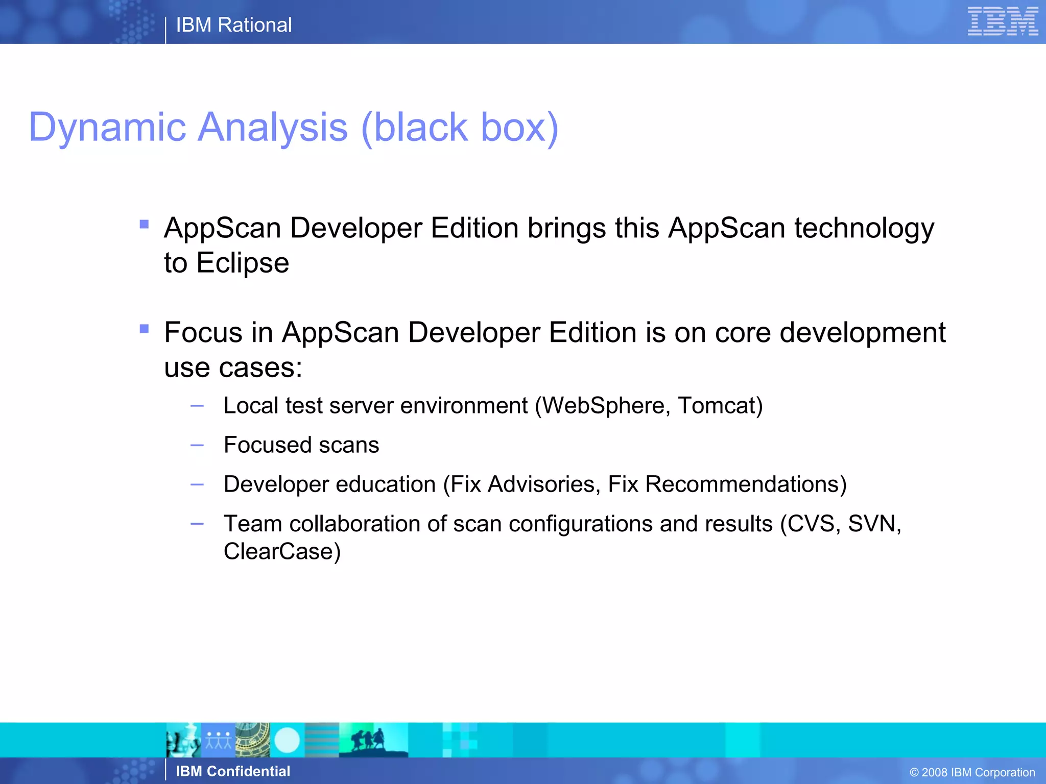 IBM Rational AppScan Technical Overview | PPT
