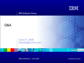 IBM Rational AppScan Technical Overview | PPT