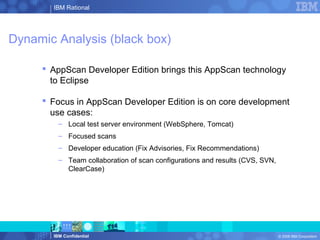 IBM Rational AppScan Technical Overview | PPT