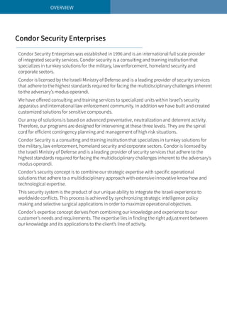 Security Software and Apps for Counter Terror, Sensitive Installations ...