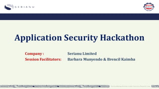 Application Security Hackathon | PDF