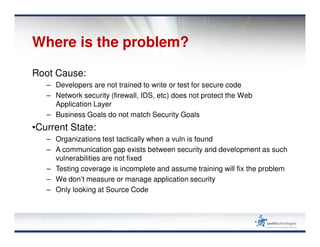 Applicaiton Security - Building The Audit Program | PDF | Web Development | Internet