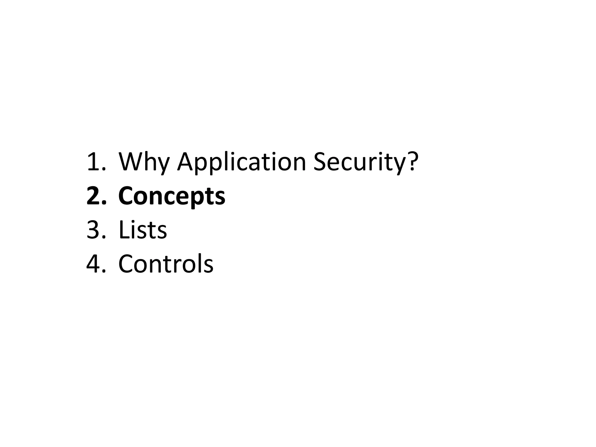 Application Security 101 (OWASP DC) | PPT