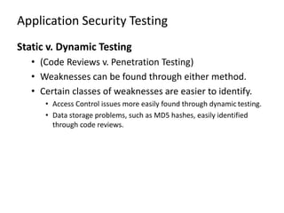 Application Security 101 (OWASP DC) | PPT