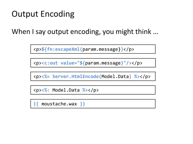 Application Security 101 (OWASP DC) | PPT