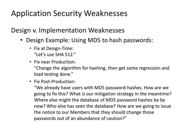 Application Security 101 (OWASP DC) | PPT