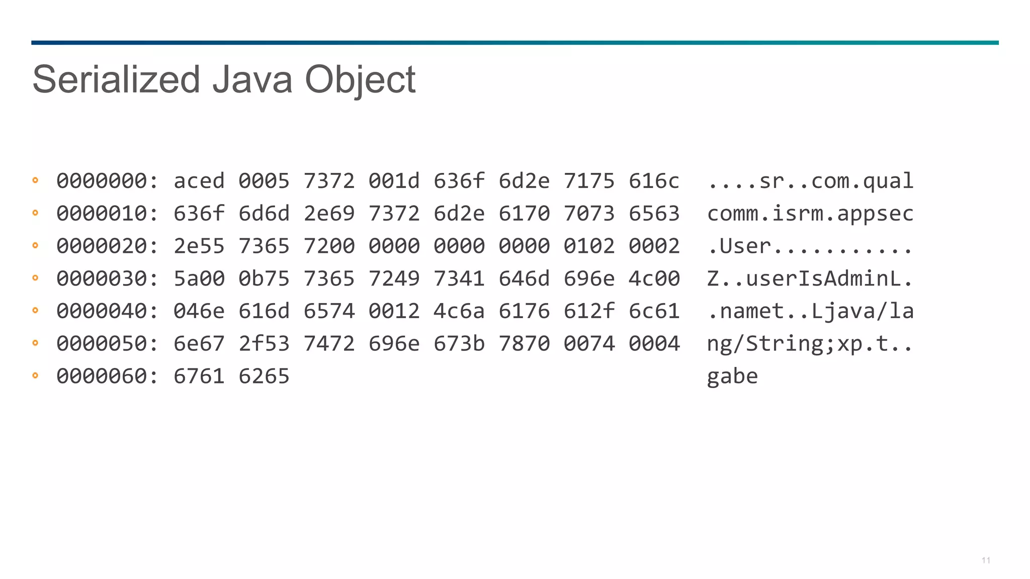 OWASP AppSecCali 2015 - Marshalling Pickles | PPTX