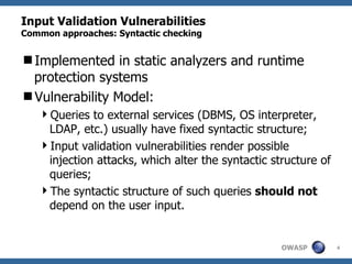 Detecting Security Vulnerabilities in Web Applications Using Dynamic Analysis with Penetration ...