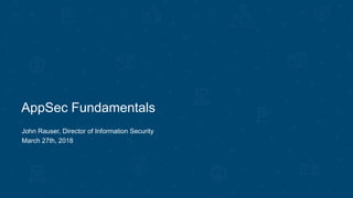 Application Security | PPT
