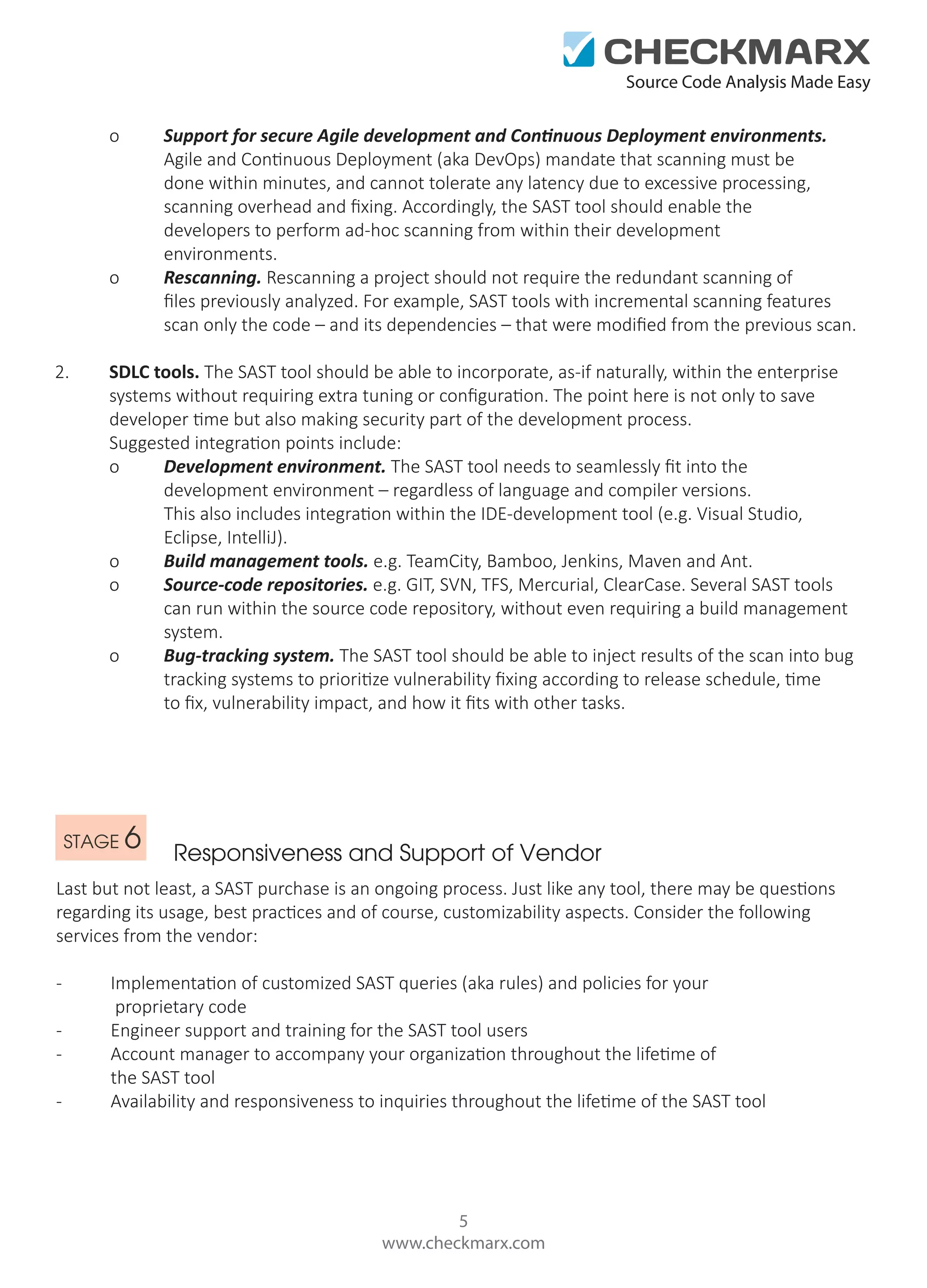 The App Sec How-To: Choosing a SAST Tool | PDF