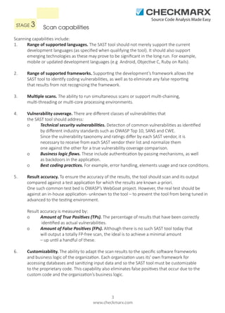 The App Sec How-To: Choosing a SAST Tool | PDF