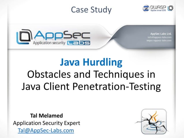 Java Hurdling: Obstacles and Techniques in Java Client Penetration ...