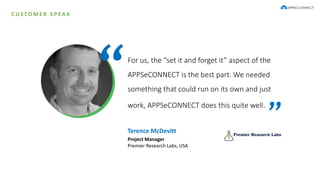 APPSeCONNECT Integration Platform as a Service - A Product by InSync | PDF | Cloud Computing ...