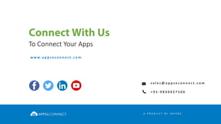 APPSeCONNECT Integration Platform as a Service - A Product by InSync | PDF | Cloud Computing ...