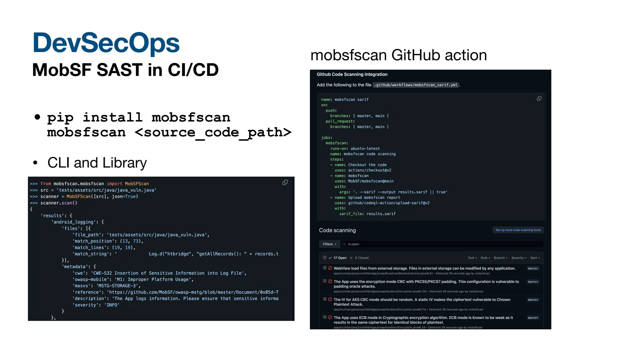 AppSec PNW: Android and iOS Application Security with MobSF | PDF