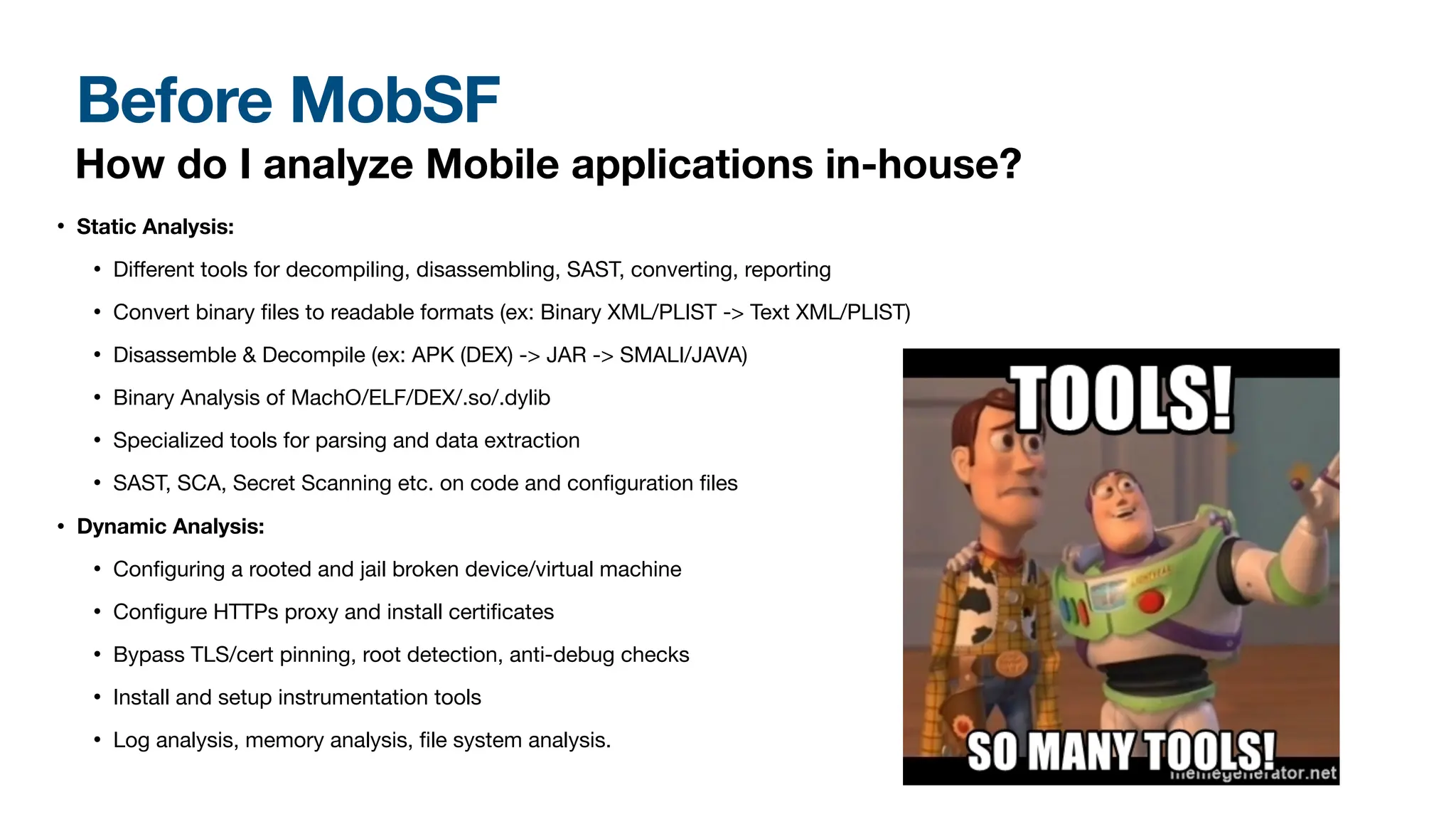 AppSec PNW: Android and iOS Application Security with MobSF | PDF