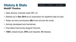 AppSec PNW: Android and iOS Application Security with MobSF | PDF