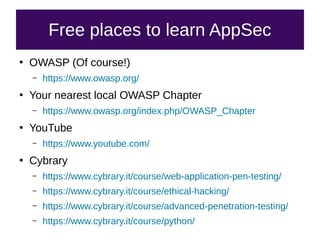 AppSec & OWASP Top 10 Primer | PPT