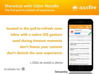 Appsfire publisher deck | PDF